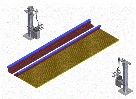 SB1-EL PIVOTING SWIRLING SIDE BLASTER - Driver Side